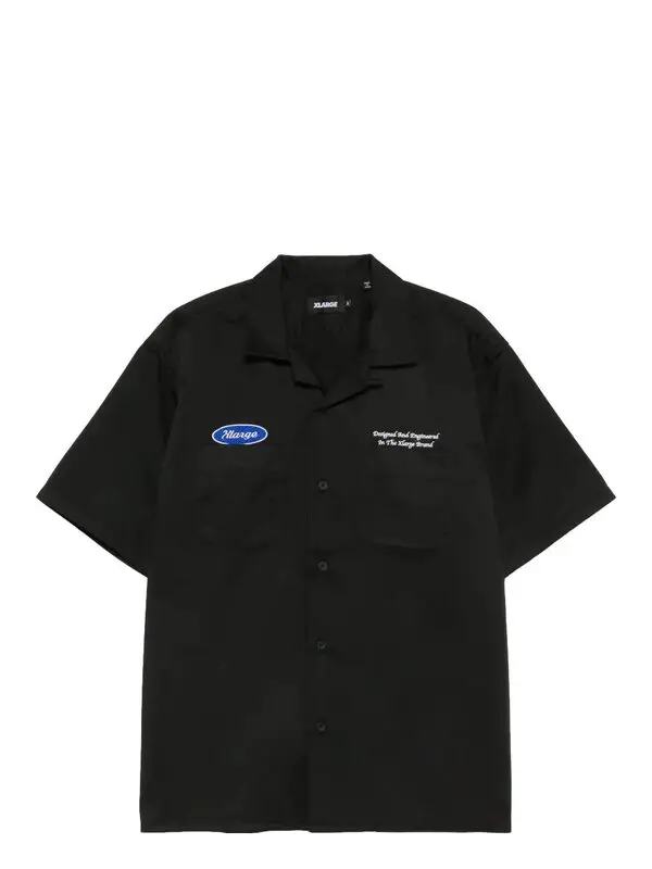 XLARGE Logo-patch Shirt - Black