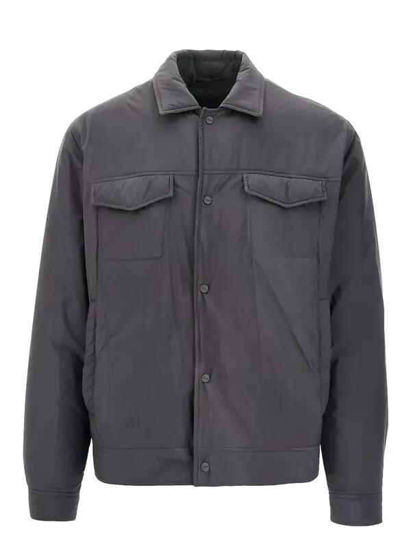 Herno Padded Shirt Jacket - Grey