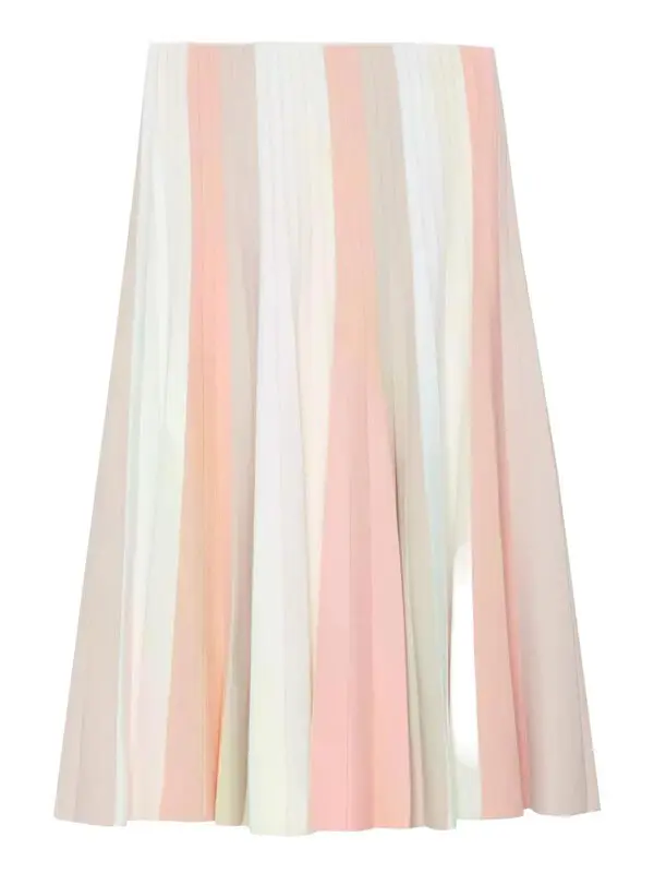 3.1 Phillip Lim Striped Midi Skirt - Pink