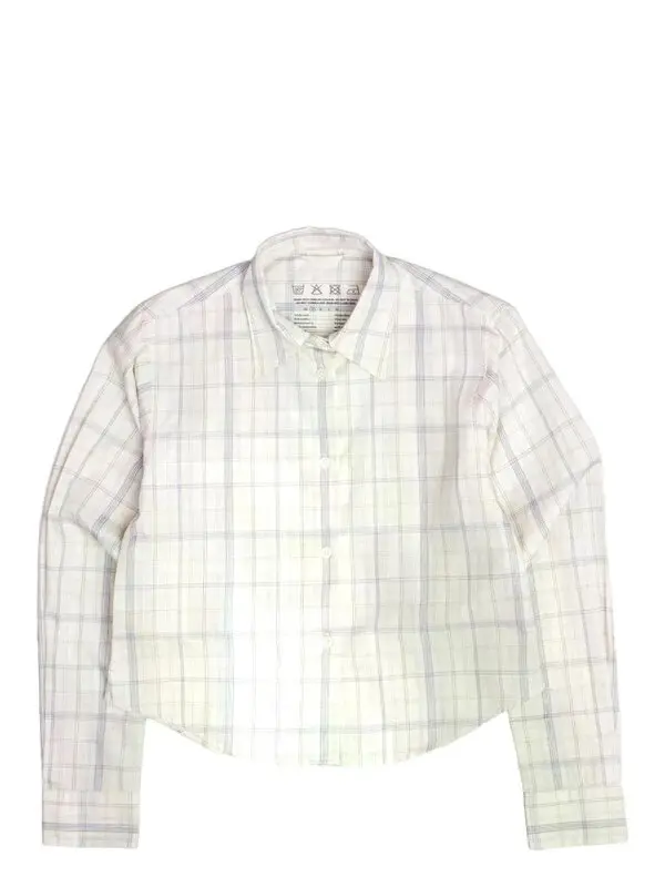 MFPEN Checked Shirt - White