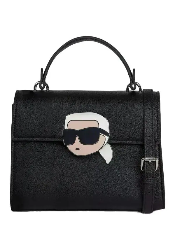 Karl Lagerfeld Ikon Crossbody Bag - Black