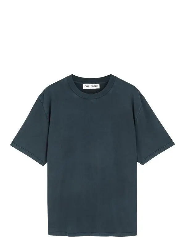 Our Legacy Box Cotton T-shirt - Blue
