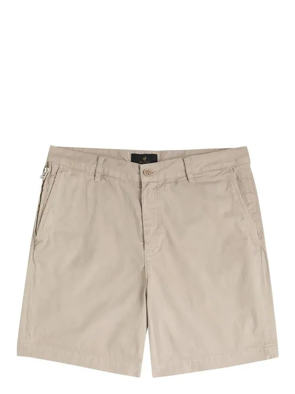 Belstaff Rally Cotton Shorts - Light Brown