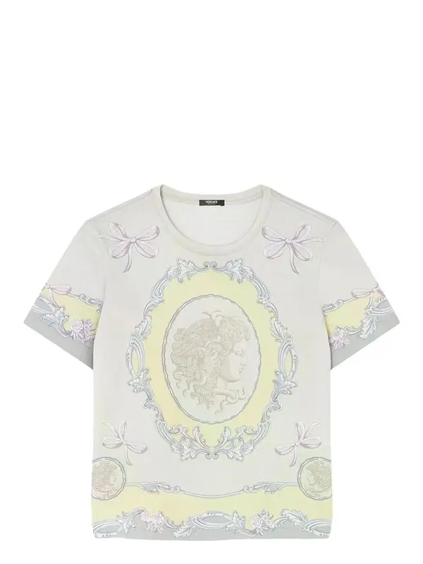 Versace Cameo T-shirt - Grey