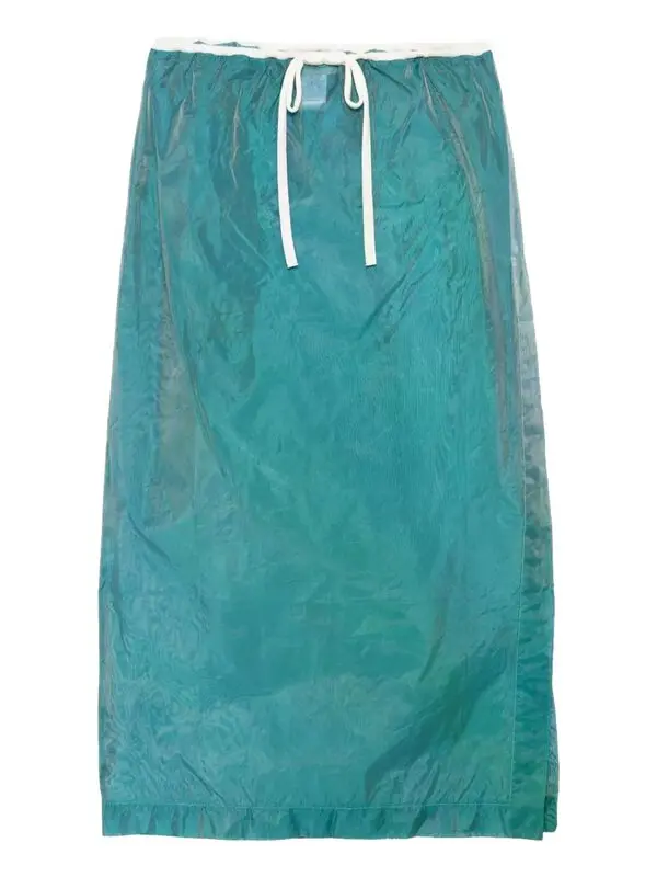 THE M Olimpia Midi Skirt - Blue