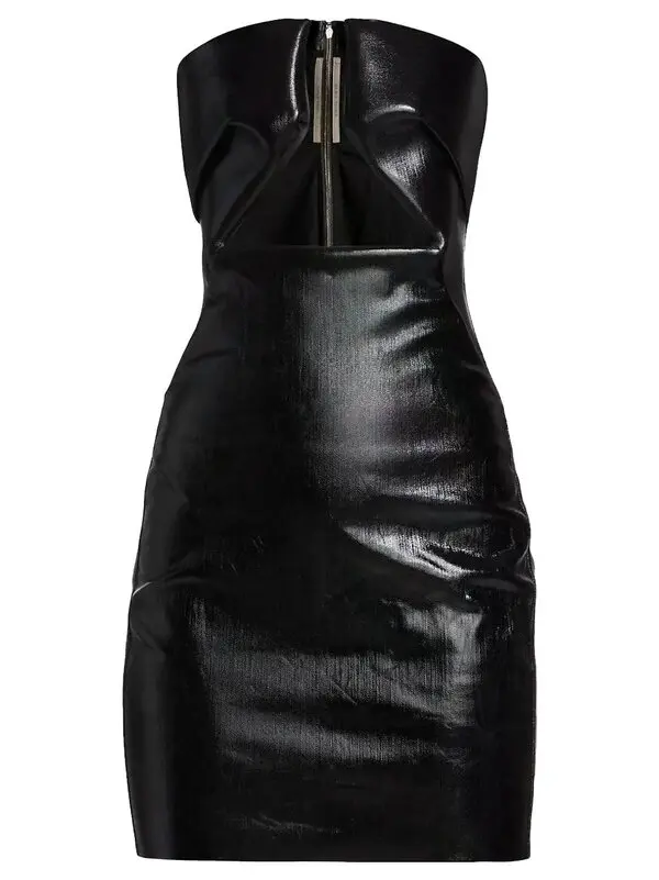 Rick Owens Prong Mini Dress - Black