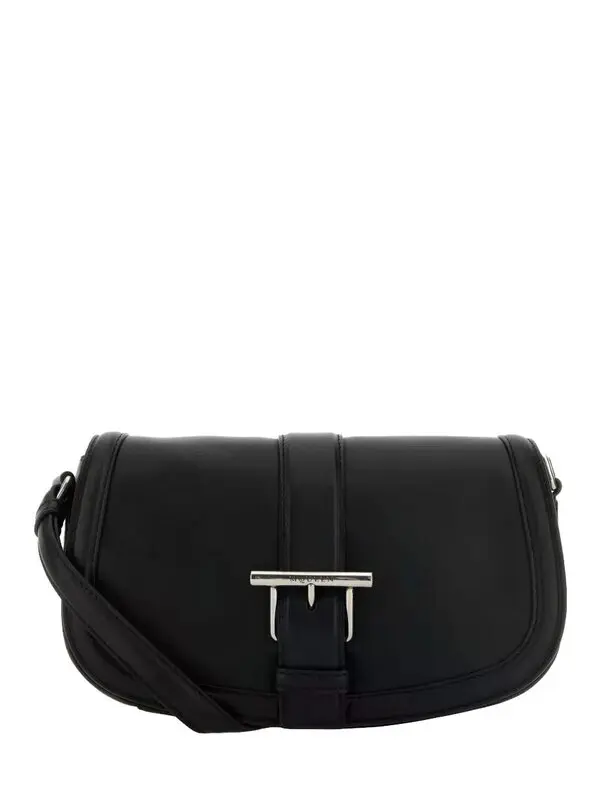 Alexander McQueen T-bar Shoulder Bag - Black