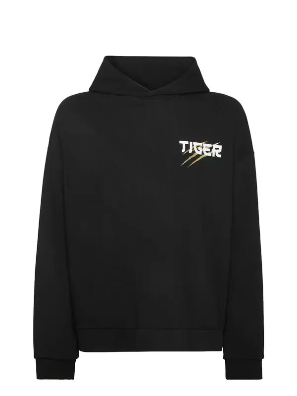 PLEIN SPORT Tiger Tokyo Hoodie - Black