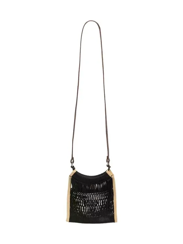LEMAIRE Mini Filt Cross Body Bag - Black