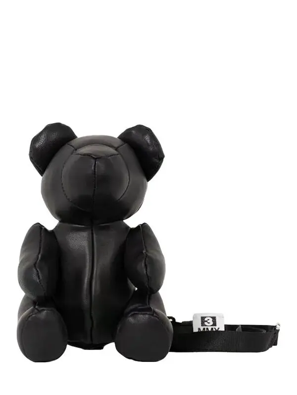 Mihara Yasuhiro Bear Mini Shoulder Bag - Black