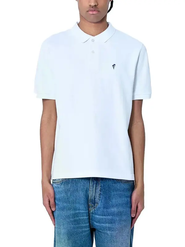 NOAH The Iris Polo Shirt - White