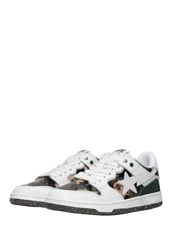 A BATHING APE Sk8 Sta #2 Sneakers - White