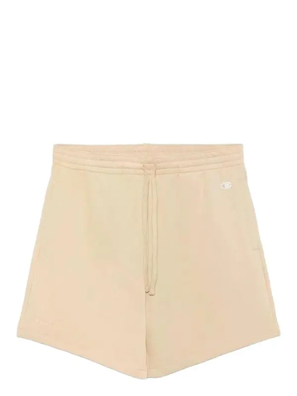 Champion Logo-patch Shorts - Neutrals
