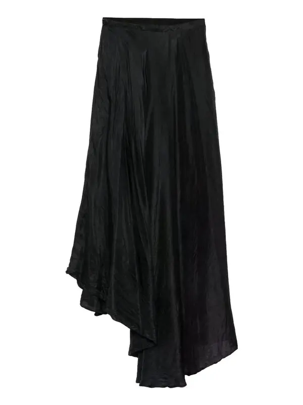 MARC LE BIHAN Asymmetric Skirt - Black