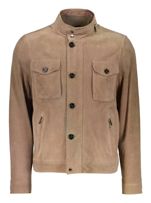 MOORER Sanzio Jacket - Brown