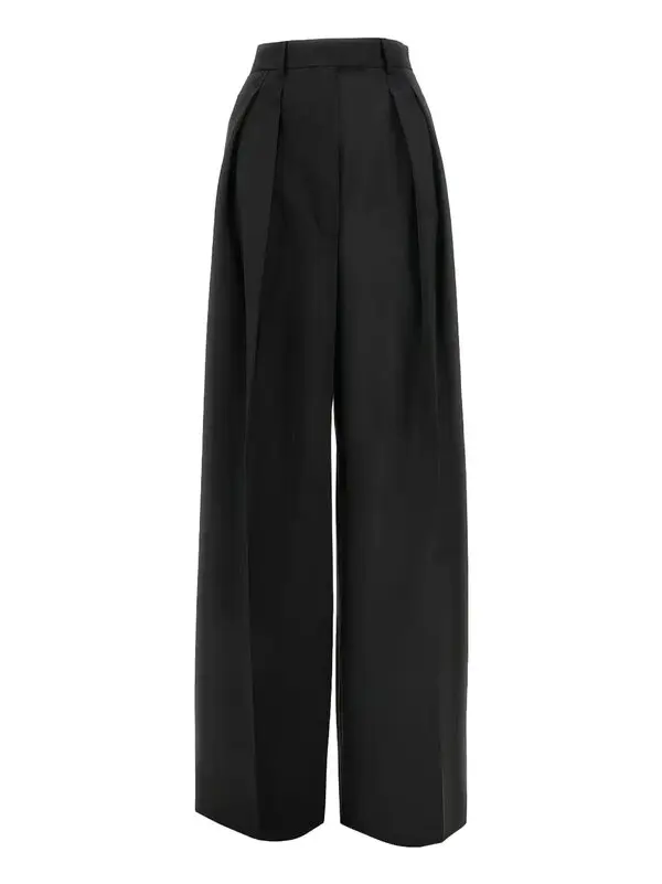 Sportmax Wool Trousers - Black