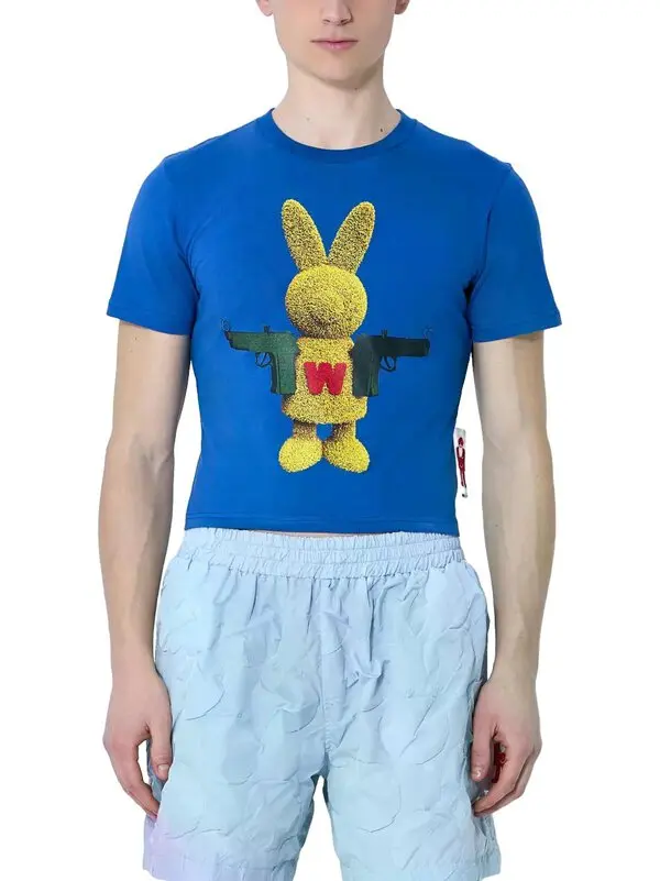 WALTER VAN BEIRENDONCK Toyterror T-shirt - Blue