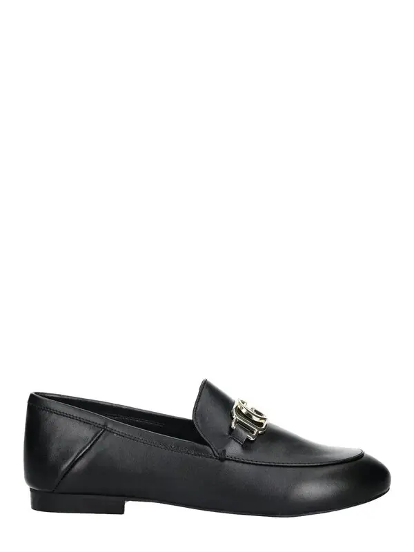 Guess Martynas Leather Loafers - Black