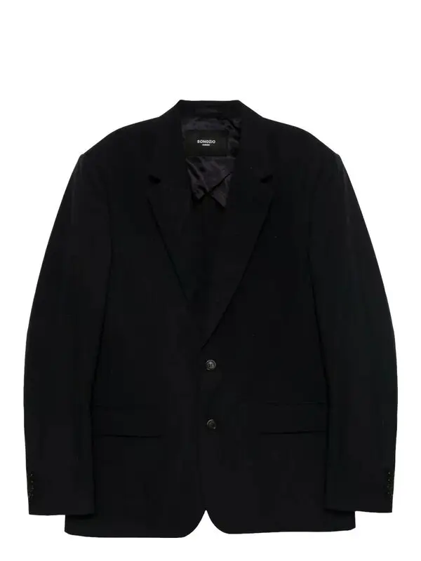 SONGZIO Single Breasted Blazer - Blue
