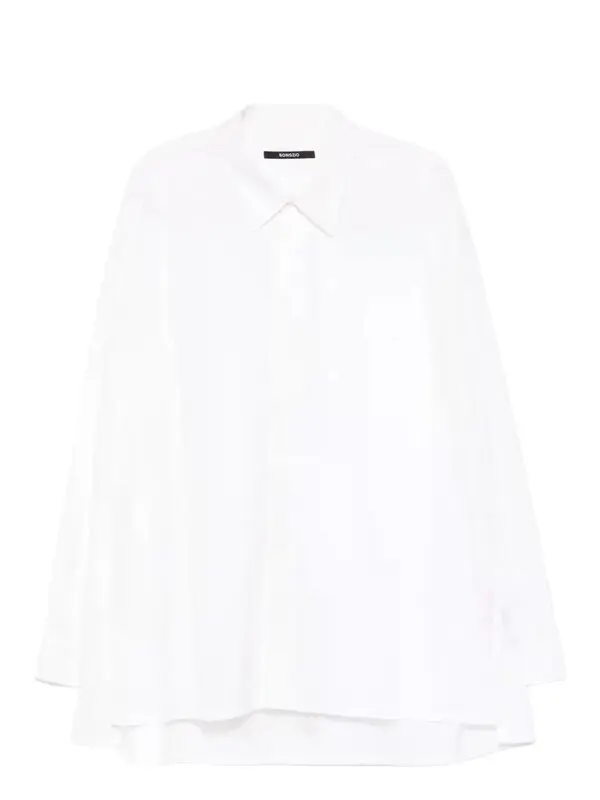SONGZIO Cocoon Volume Shirt - White