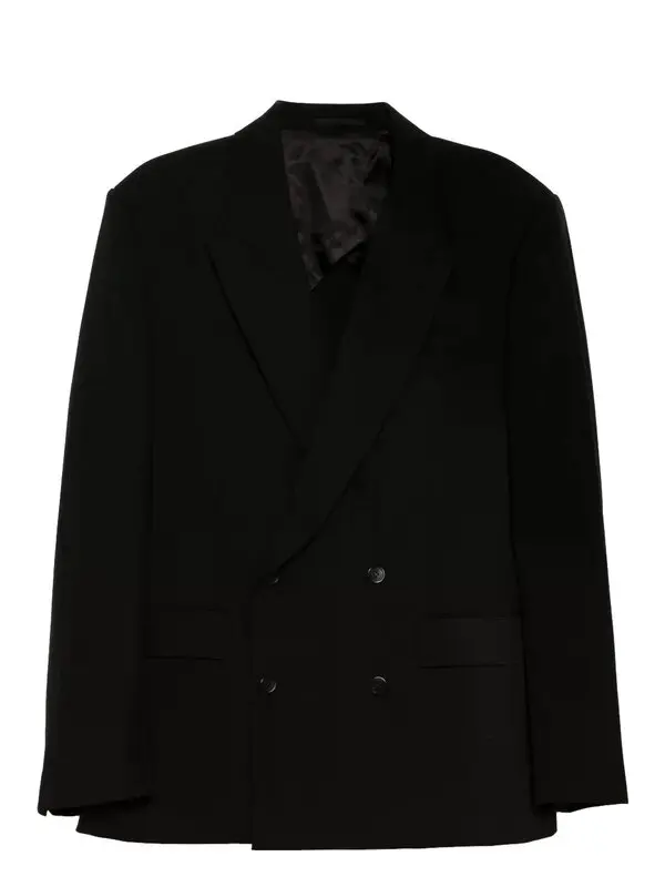 SONGZIO Double Breasted Blazer - Black