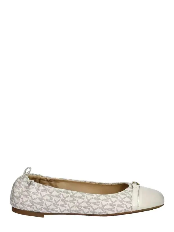 Michael Kors Monogrammed Ballet Flats - Neutrals