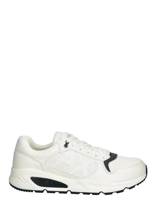 Armani Exchange Logo-embossed Sneakers - White