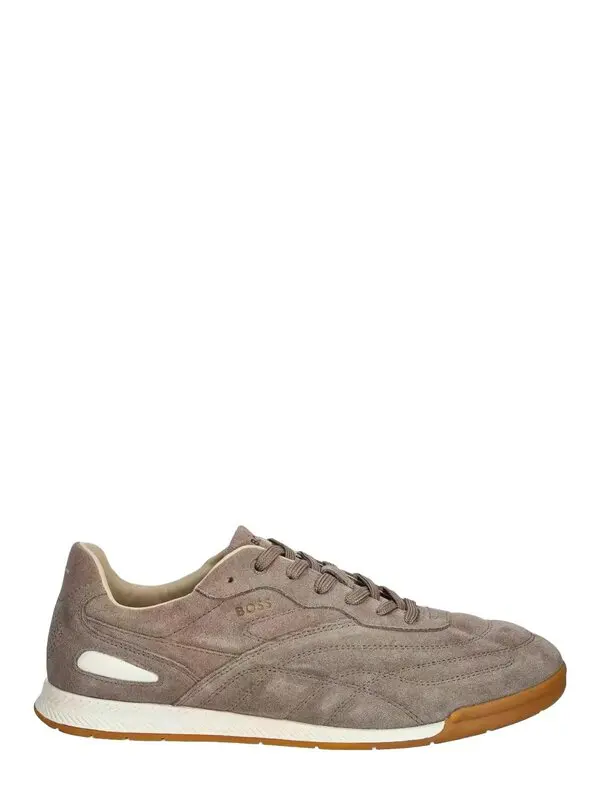 BOSS Titanium Suede Sneakers - Neutrals