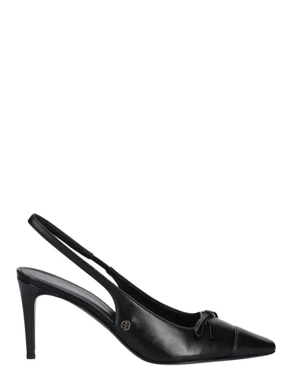 ANINE BING 80mm Freya Slingback Pumps - Black