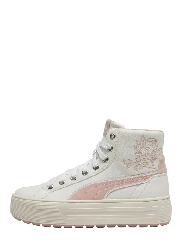 PUMA Kaia 2.0 Novelty Flower Mid Sneakers - White