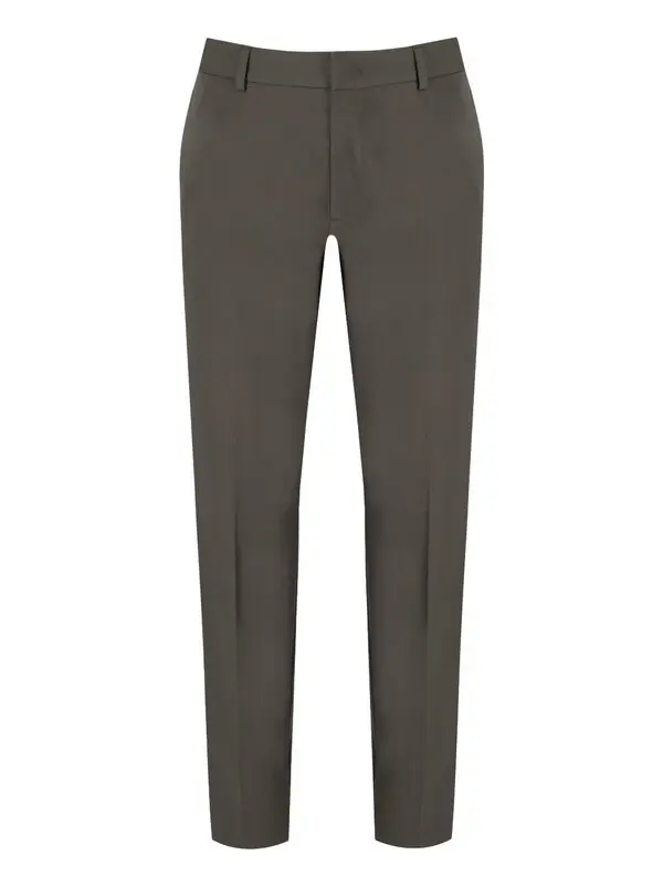 Emporio Armani Stretch Nylon Trousers - Brown