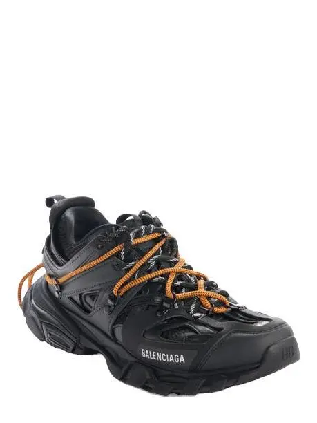 Balenciaga Track Trail Sneaker - Black / Orange