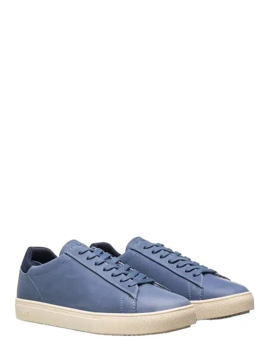 Clae Bradley Low Top Sneaker - Blue Shadow Leather