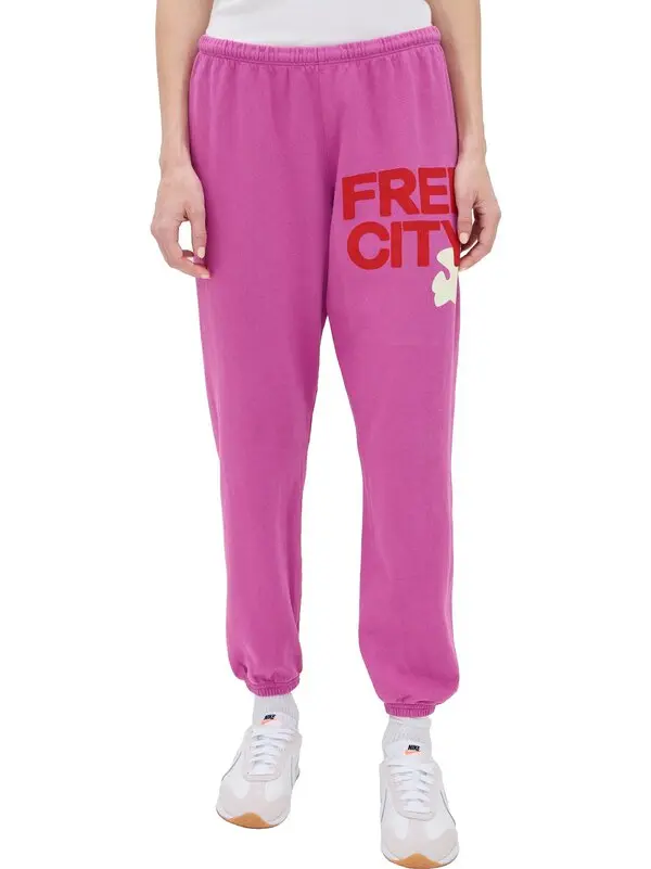 FREECITY Large Sweatpants - Pinkbird