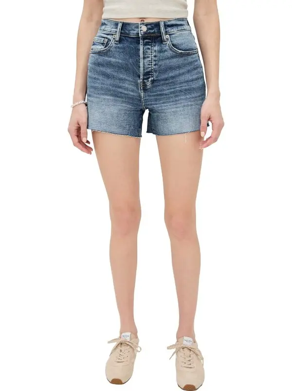 DAZE Bottom Line Denim Shorts - Perfection