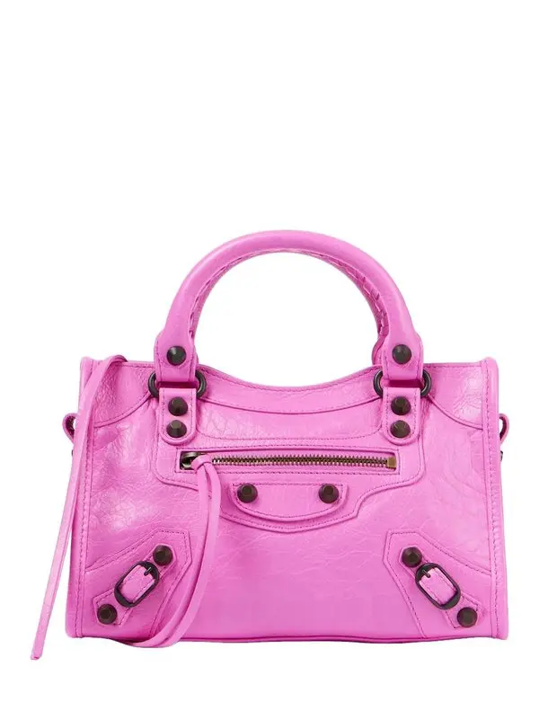 Balenciaga Le City Mini Shoulder Bag - Pink