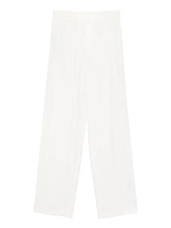 Goen.j Straight Trousers - Neutrals