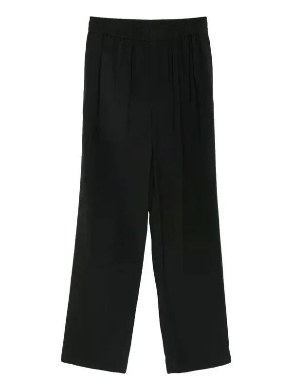 Goen.j Straight Trousers - Black