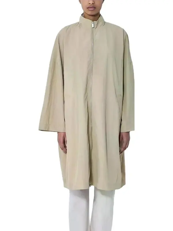 TOTEME Zip-up Coat - Neutrals