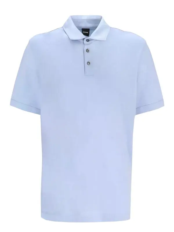 BOSS Short-sleeve Polo Shirt - Blue