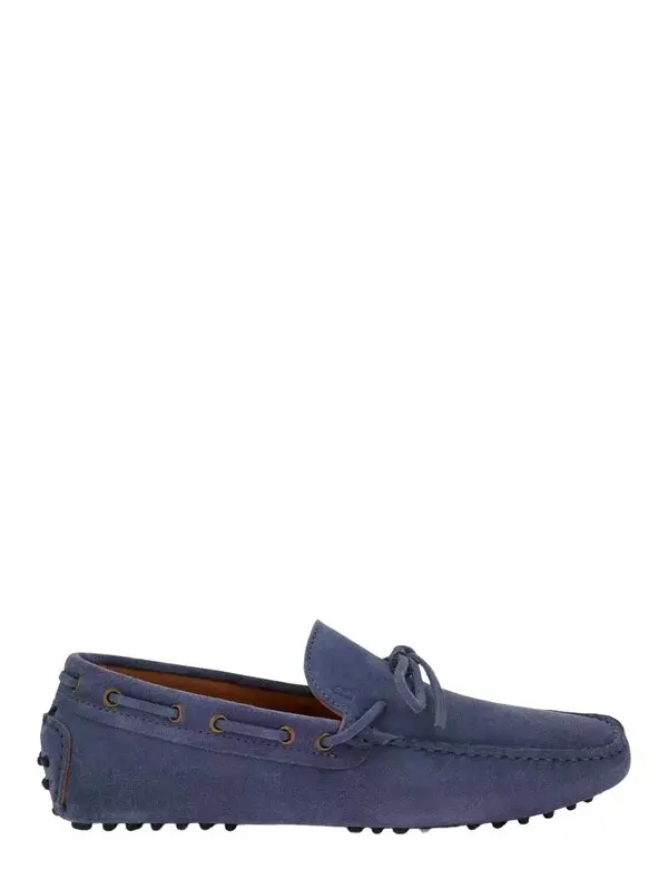 Boggi Milano Suede Driving Shoes - Blue