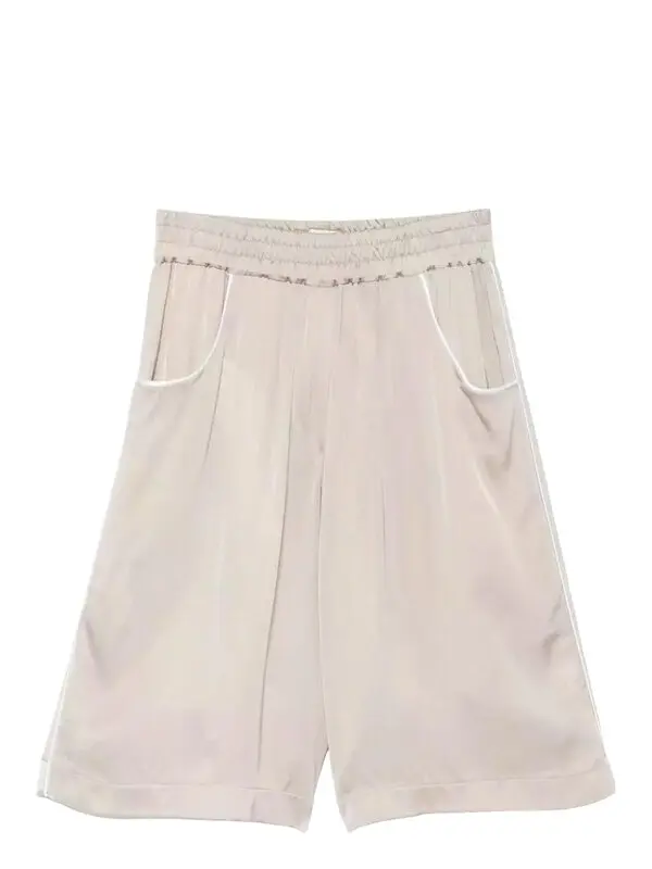 AKEP Satin Shorts - Grey