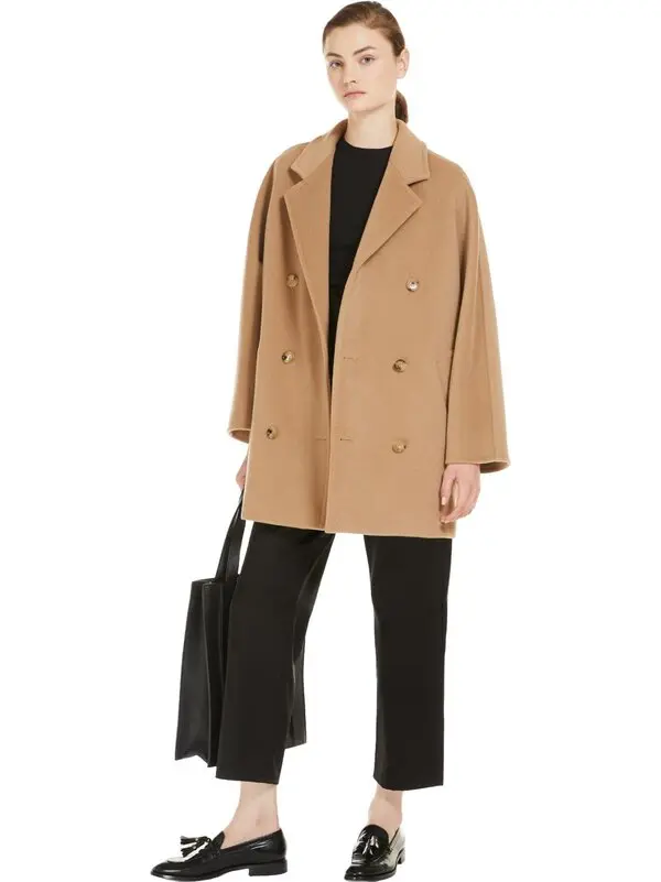Max Mara 101801 Icon Short Coat - Camel