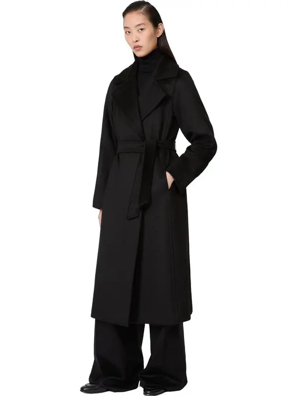 Max Mara Manuela Icon Coat - Black