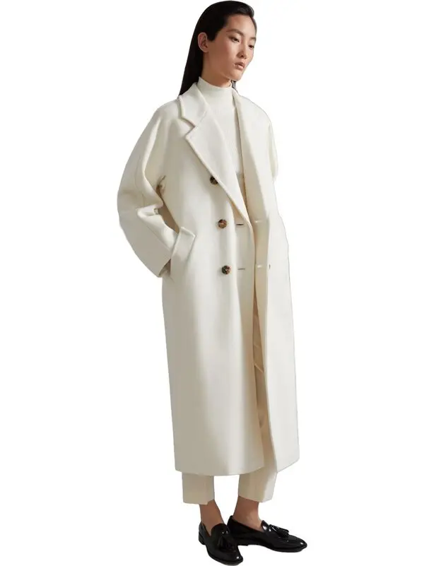 Max Mara 101801 Icon Coat - White