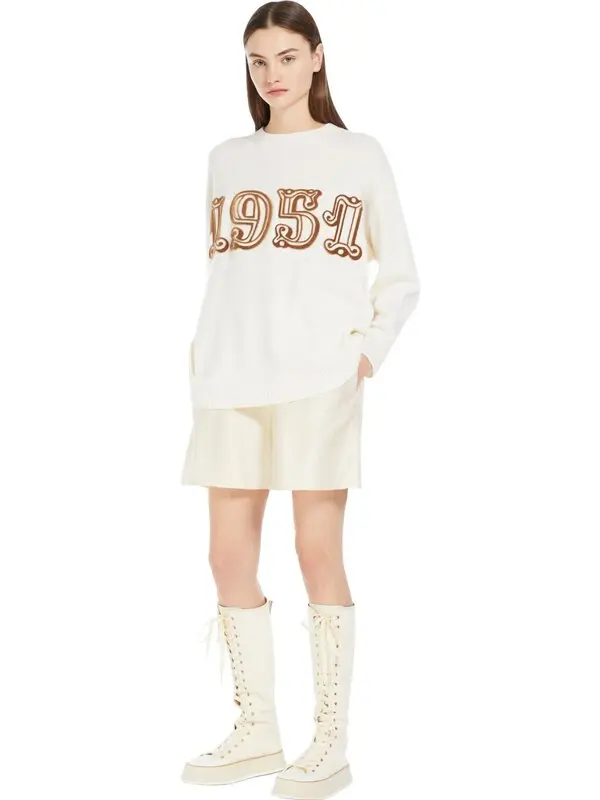 Max Mara Wool And Cashmere Jumper - White