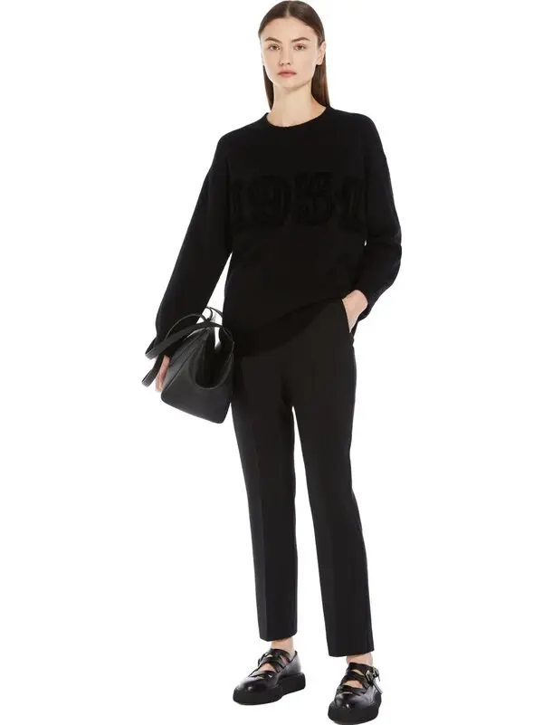 Max Mara Wool And Cashmere Jumper - Black
