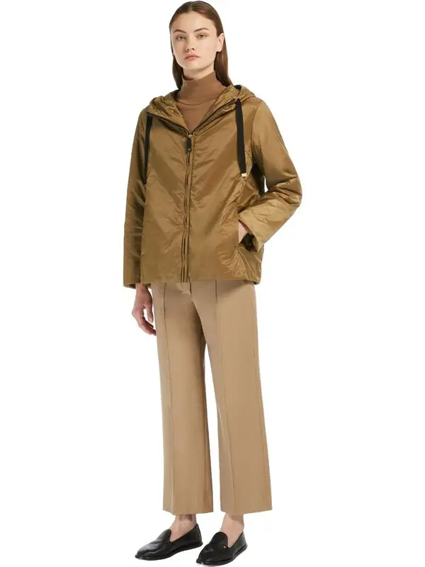 Max Mara Padded Water-repellent Jacket - Caramel