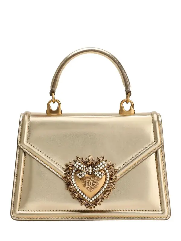 Dolce & Gabbana Small Devotion Bag - Gold