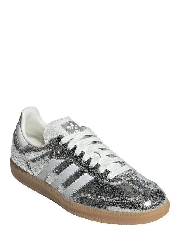 Adidas Samba Og Sneakers - Silver Metallic / Cloud White / Core White